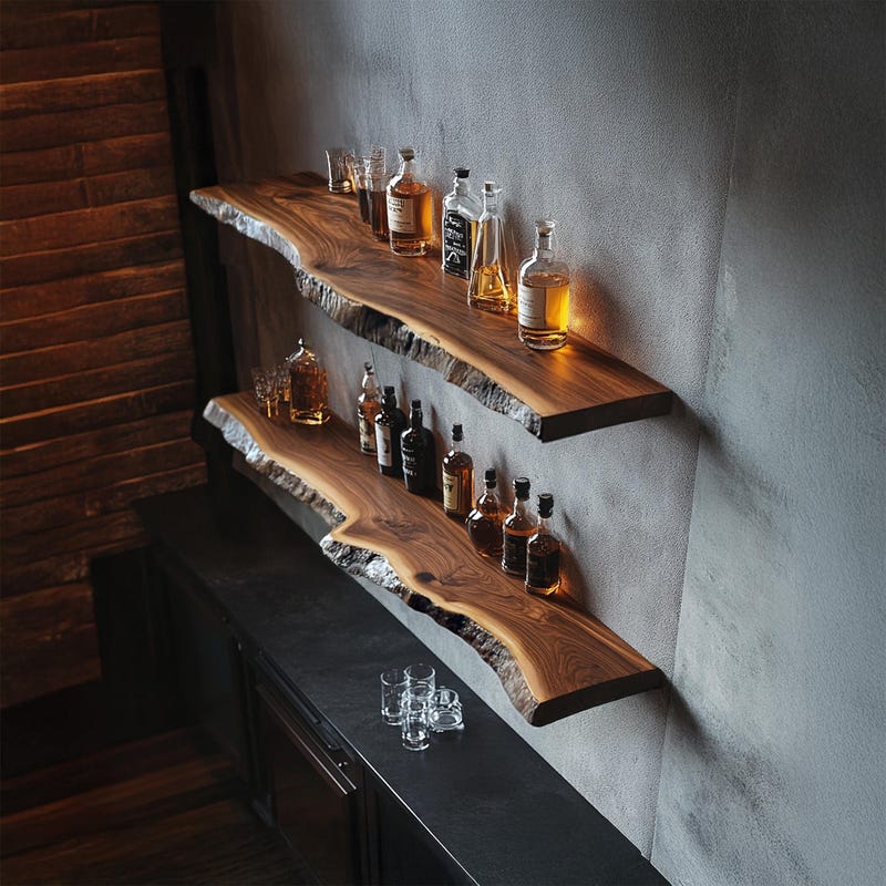 Live Edge Bar - Etsy