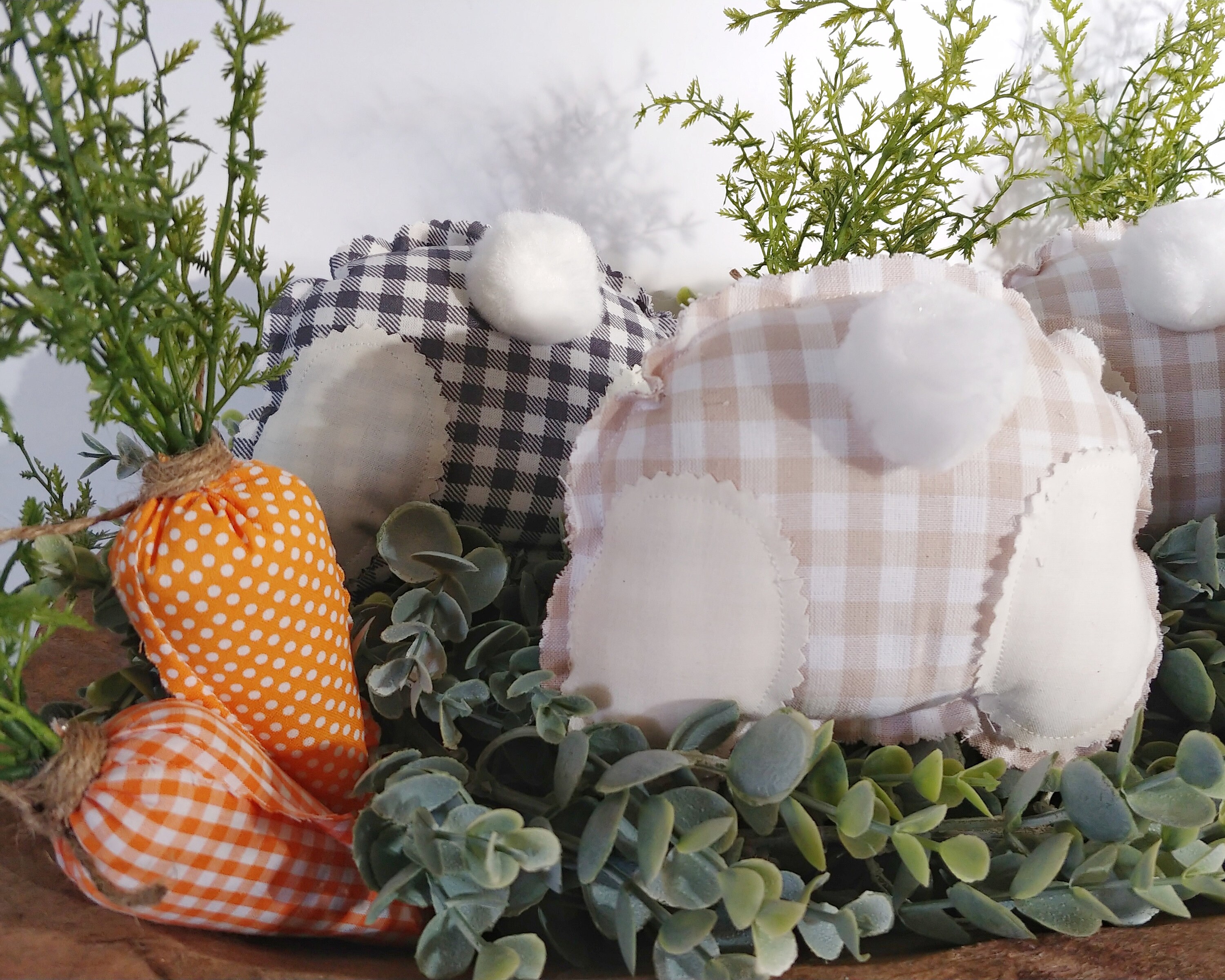 Stuffed Fabric Bunny Buns Are Perfect for Your Farmhouse - Etsy