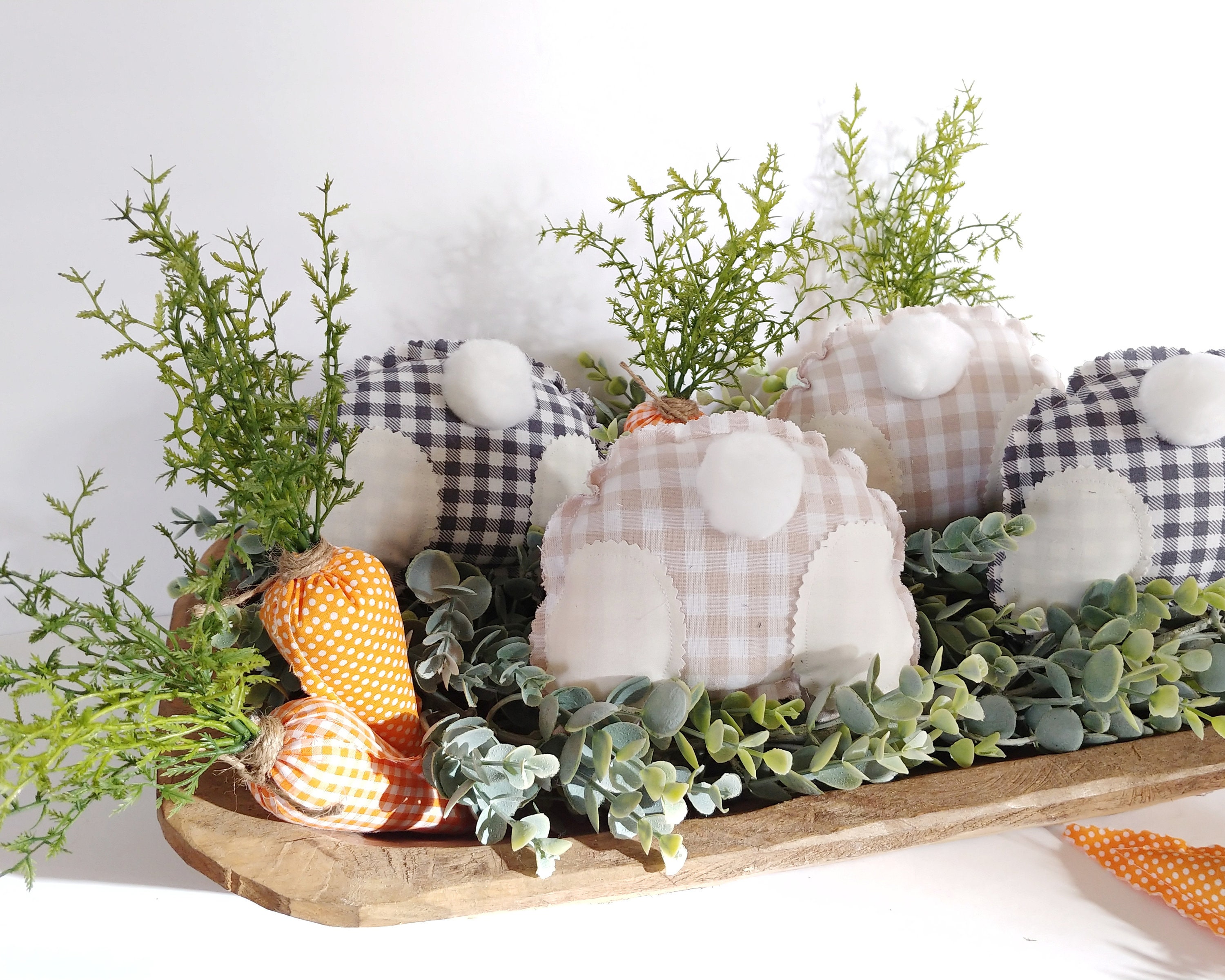 Stuffed Fabric Bunny Buns Are Perfect for Your Farmhouse - Etsy
