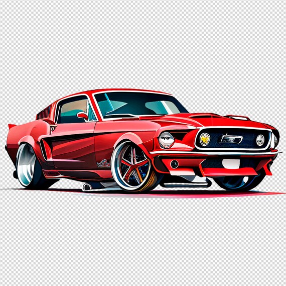 Mustang Car Logo Vector