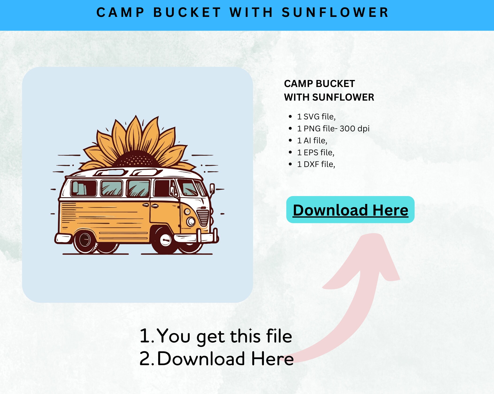 Camp Bucket Svg Happy Camper Svg Camping Svg Bundle - Etsy