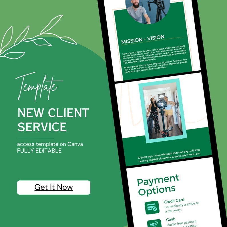 New Client Service Bundle New Client Guide New Welcome - Etsy