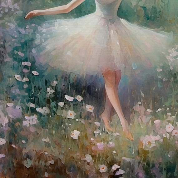 Paintings Of Ballerinas Monet
