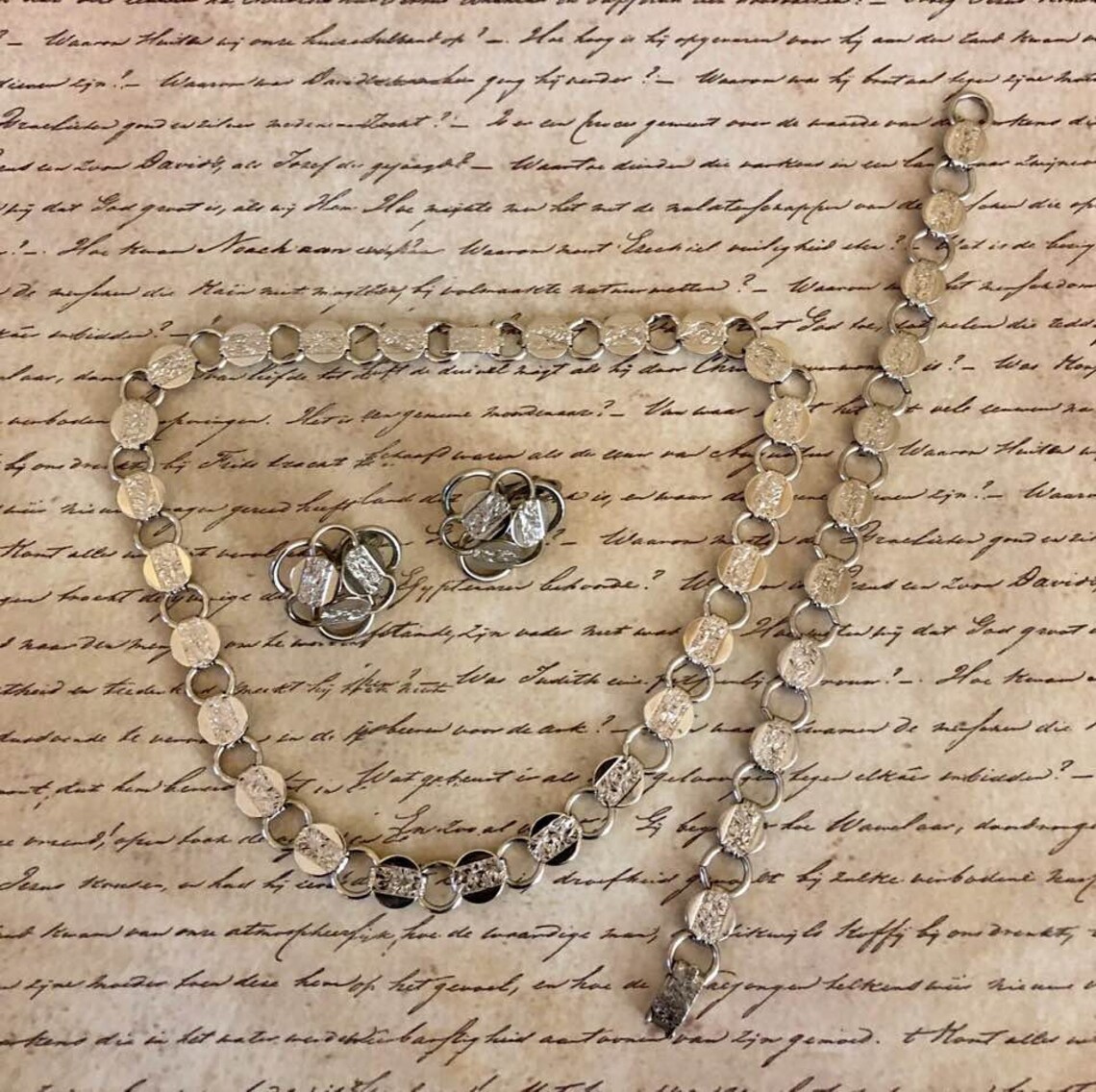 Vintage Sarah Coventry Jewelry Set 739 - Etsy