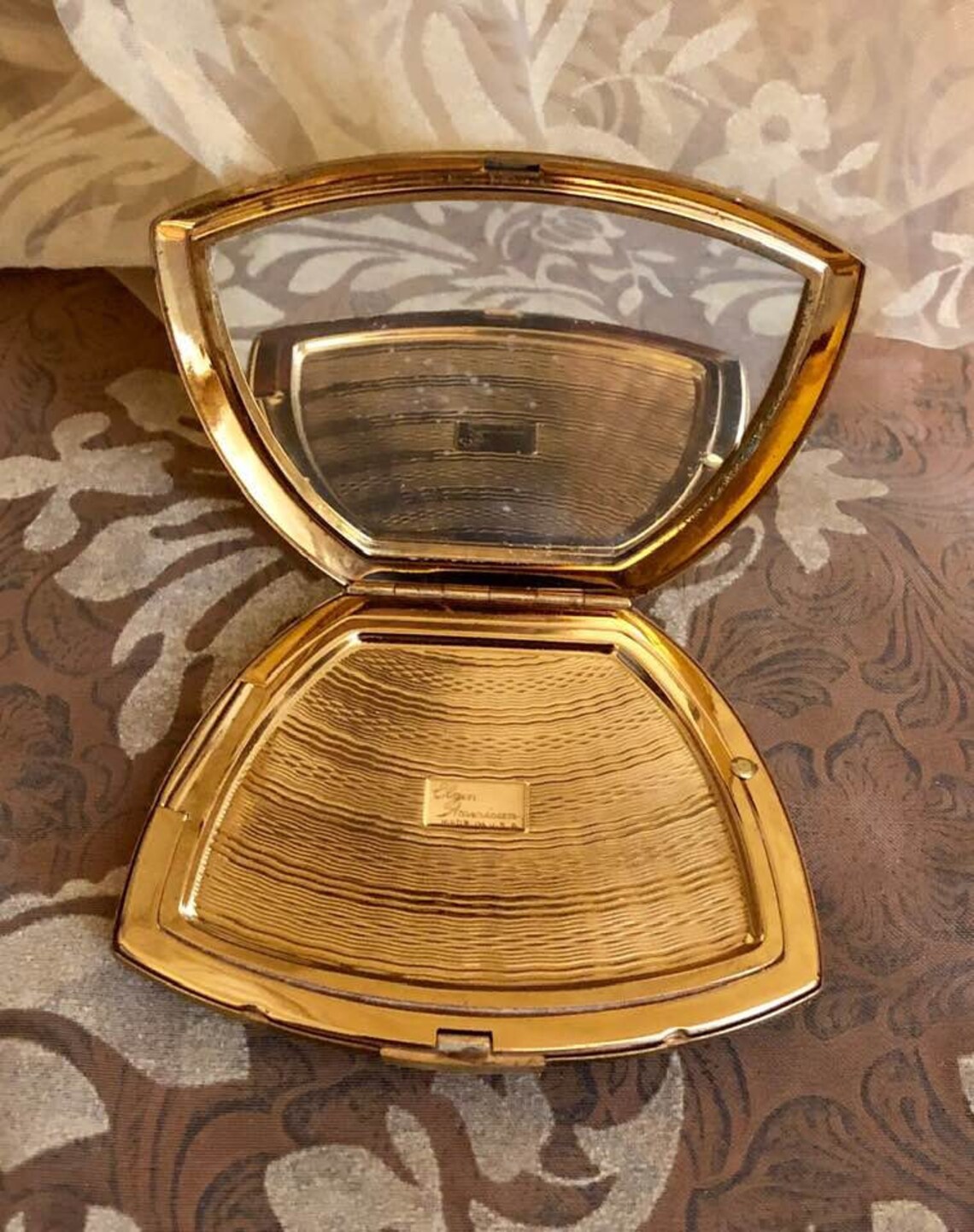 Vintage Elgin American Powder Compact 230 - Etsy