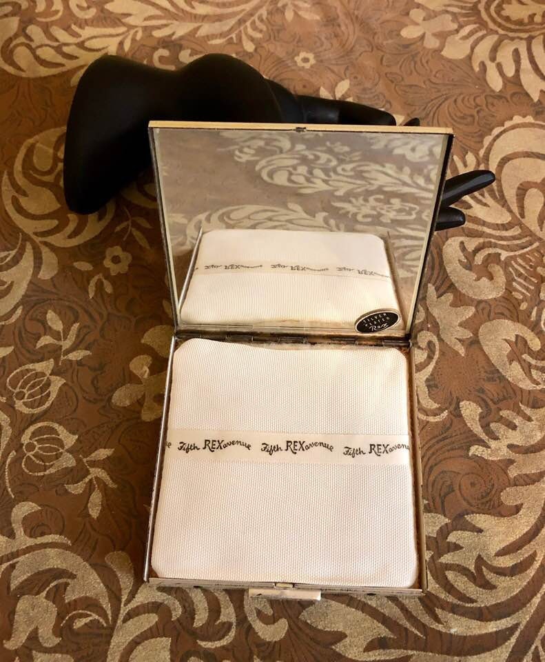 Vintage Silver Plated Rex Powder Compact 248 - Etsy