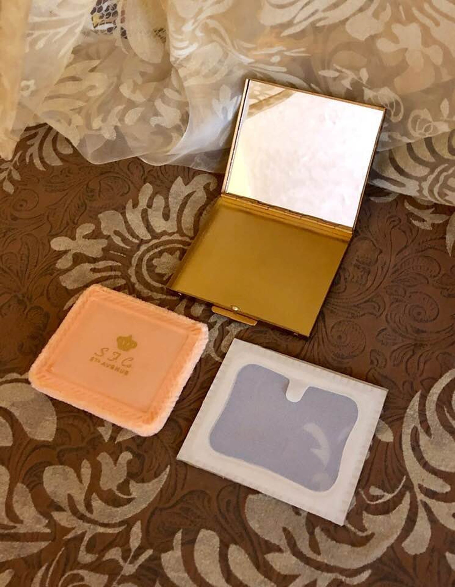 Vintage Sam Fink Company Fifth Avenue Compact 238 - Etsy