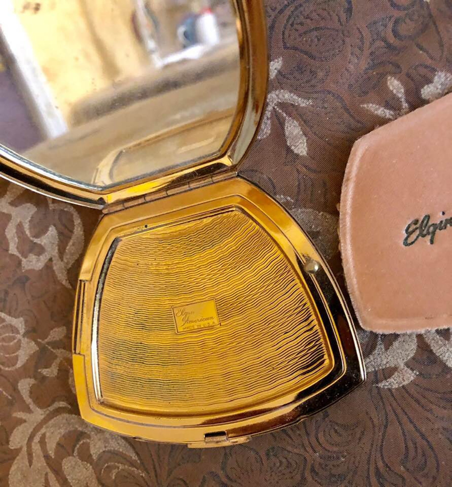 Vintage Elgin American Powder Compact 231 - Etsy