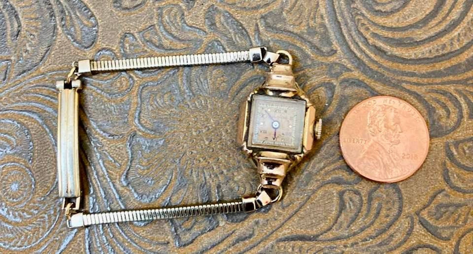 Vintage Ladies Bulova 14K Gold Filled Watch GF17 - Etsy