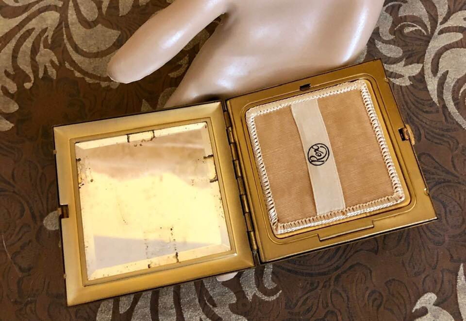 Vintage Rex Powder Compact 241 - Etsy