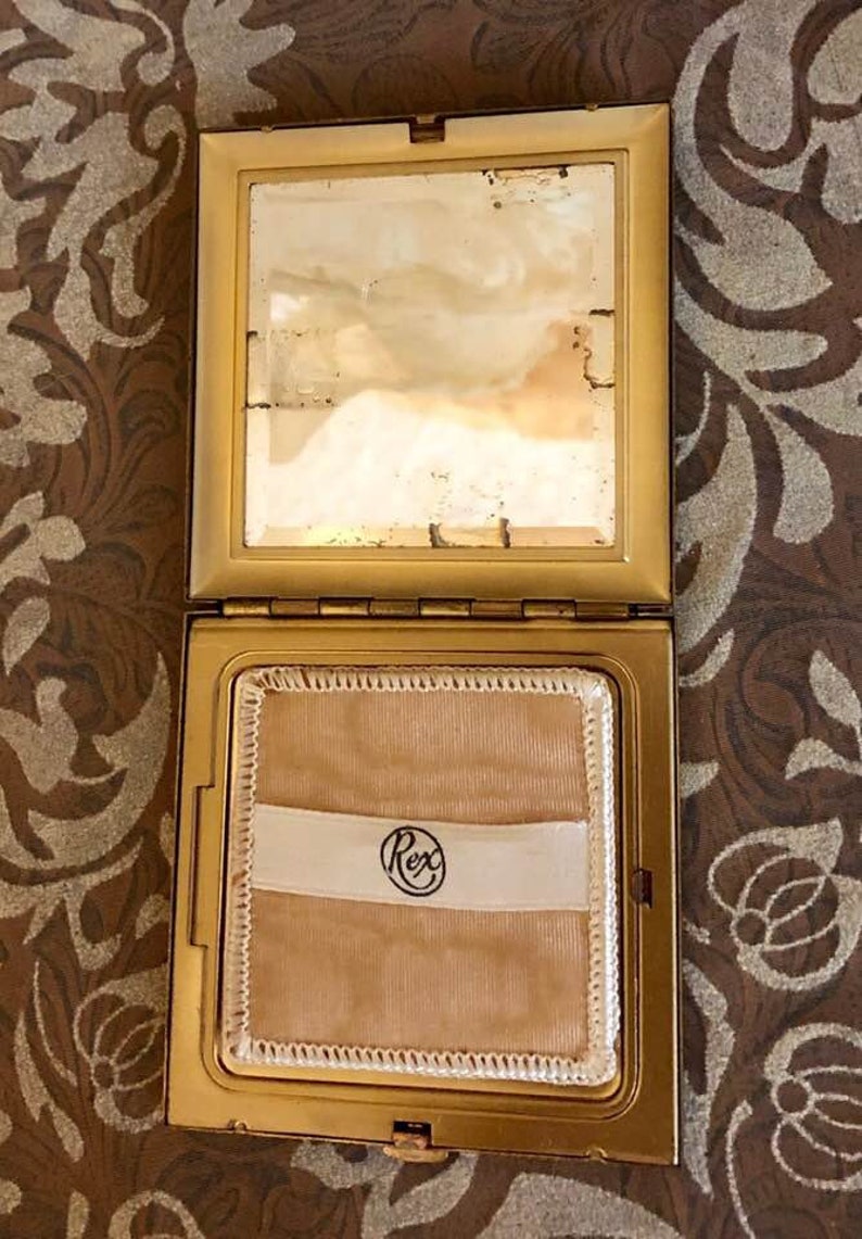 Vintage Rex Powder Compact 241 - Etsy