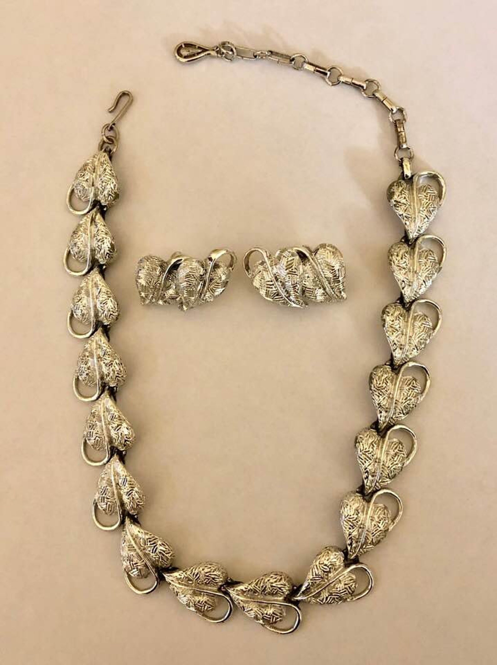 Vintage Coro Jewelry Set 776 - Etsy