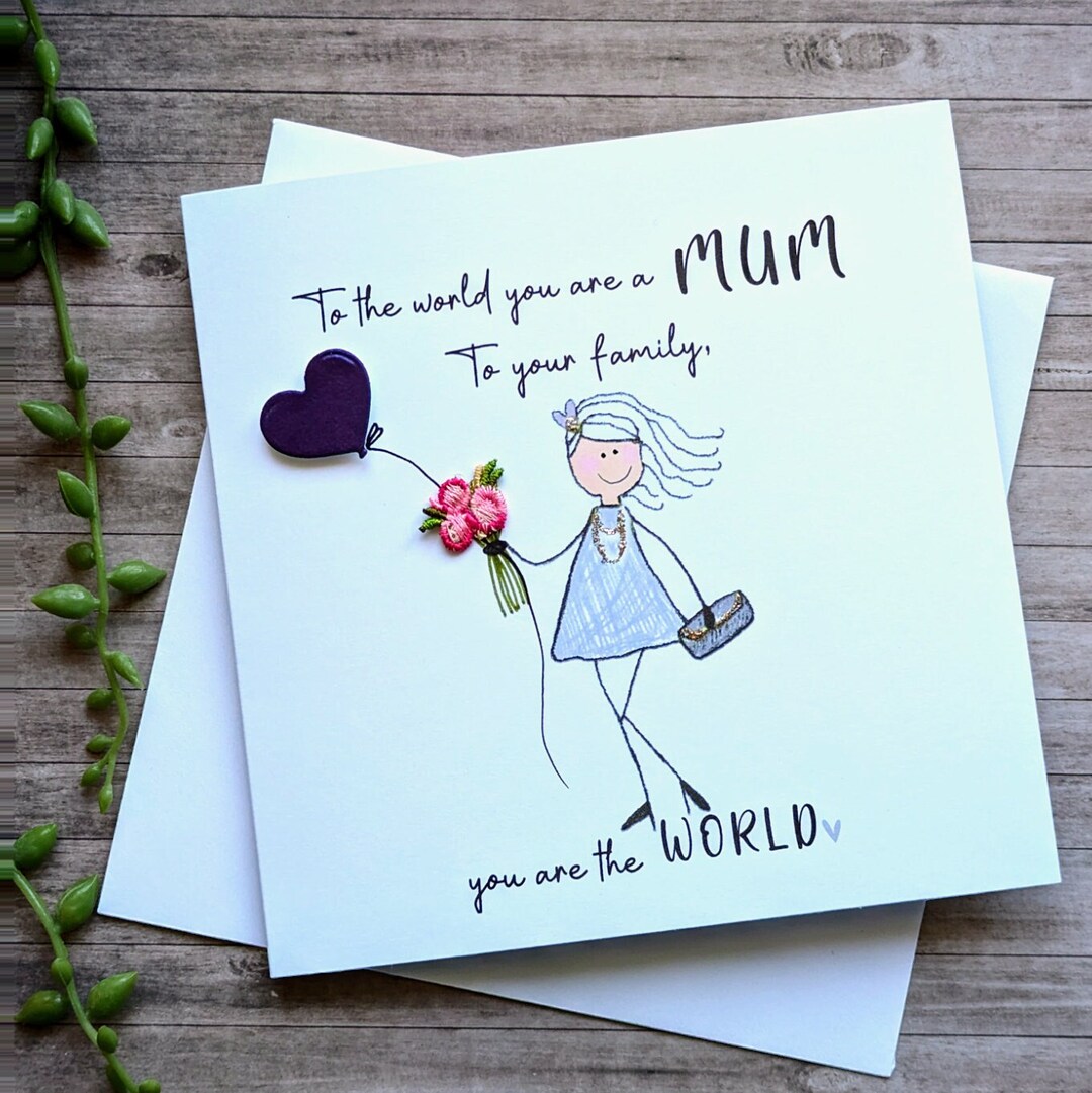 Mother's Day Card, Mum Birthday Card Unusual Mothers Day Card, Quirky ...