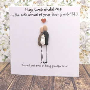 First Grandchild Card Congratulations Grandparents New - Etsy UK