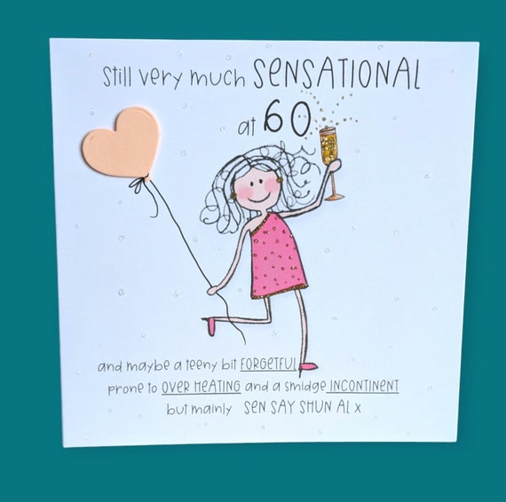 60th Birthday Card Slogans
