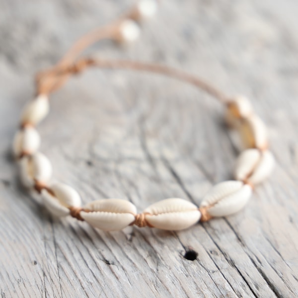 Leather Pearl Choker - Etsy