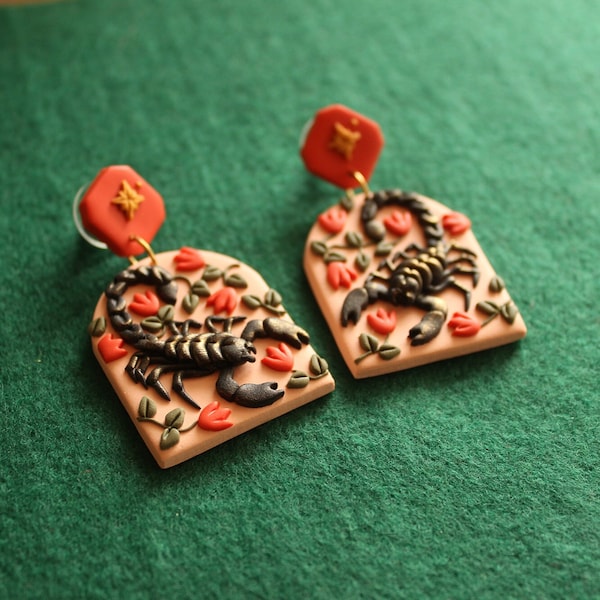 Clay Scorpion - Etsy