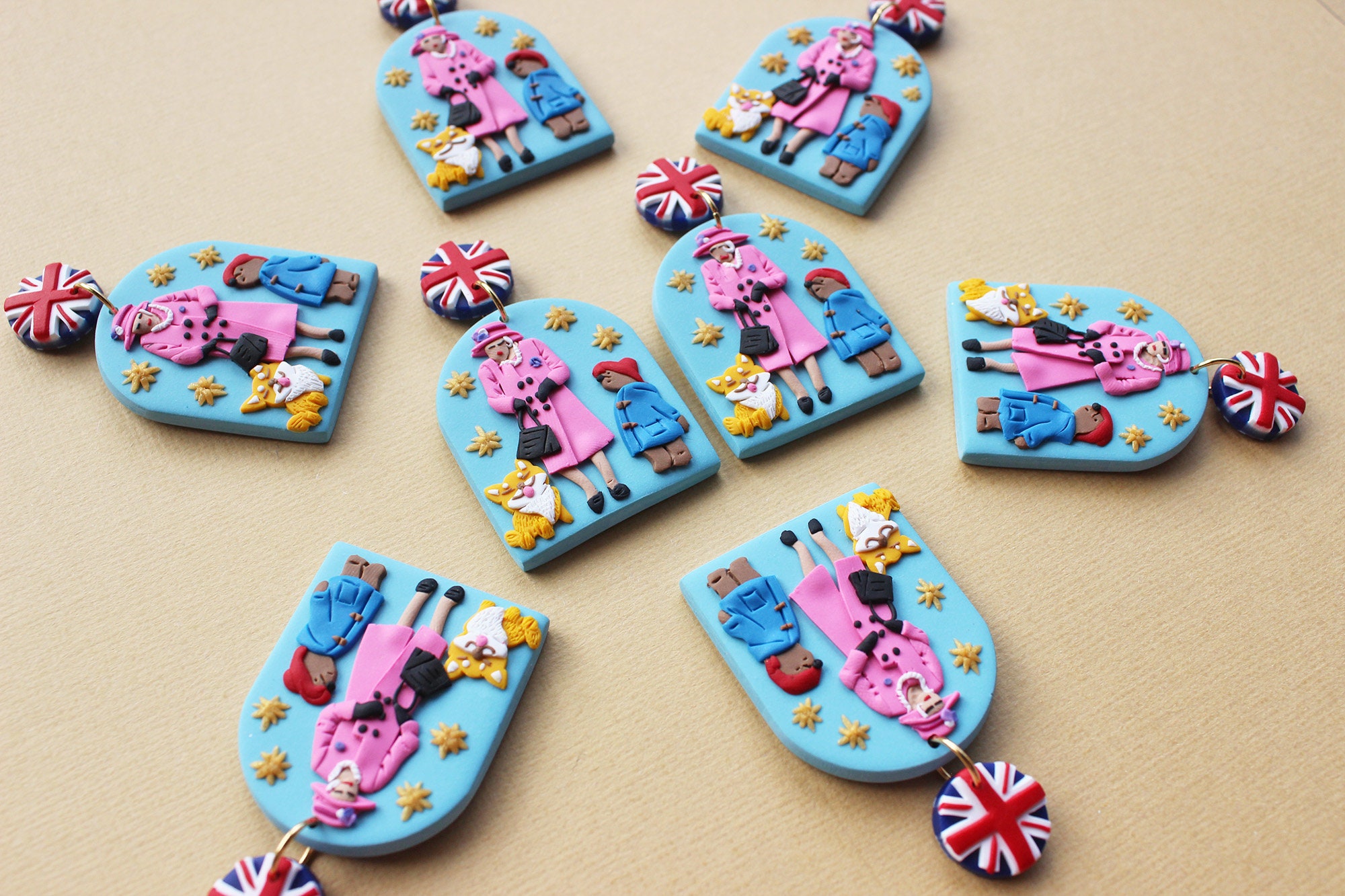 Queen Elizabeth II Paddington Bear With Corgi Memorial - Etsy