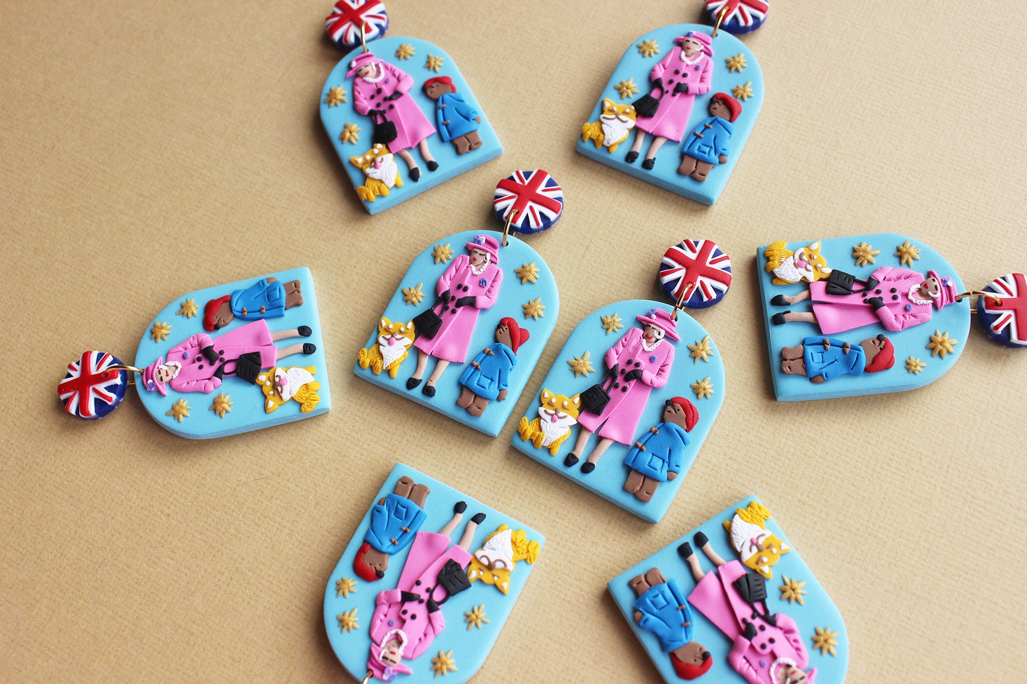 Queen Elizabeth II Paddington Bear With Corgi Memorial - Etsy