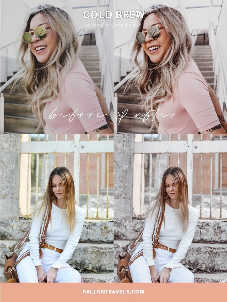 5 Cool Grey Mobile Lightroom Presets, Blue Tones Photo Filter for ...