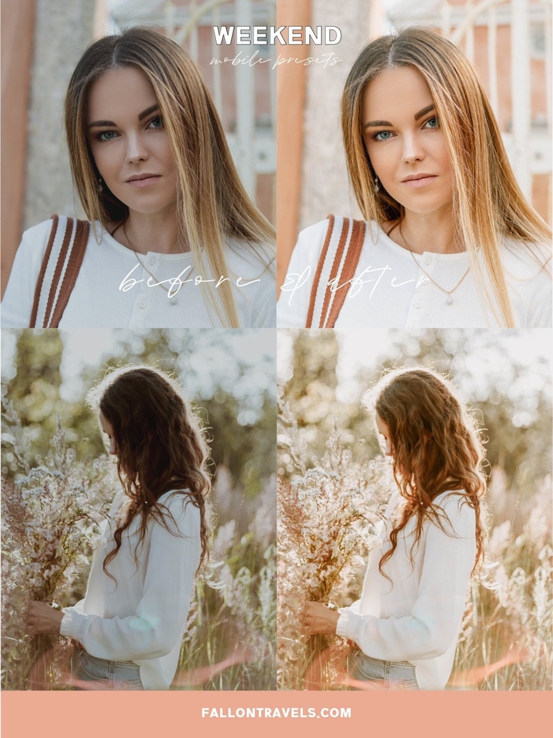 5 Warm Lightroom Mobile Presets Light Airy Clean Tones - Etsy