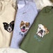 Custom Dog Embroidered Sweatshirt, Hand Embroidered Premium Gift Ideas ...