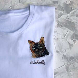 Personalized Gift Shirt Custom Cat Shirt Cat Mom T-shirt | Etsy