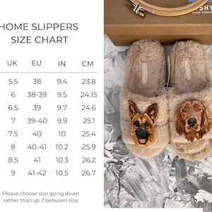Christmas Gift for Her, Pet Embroidery Home Slippers, Birthday Gifts ...
