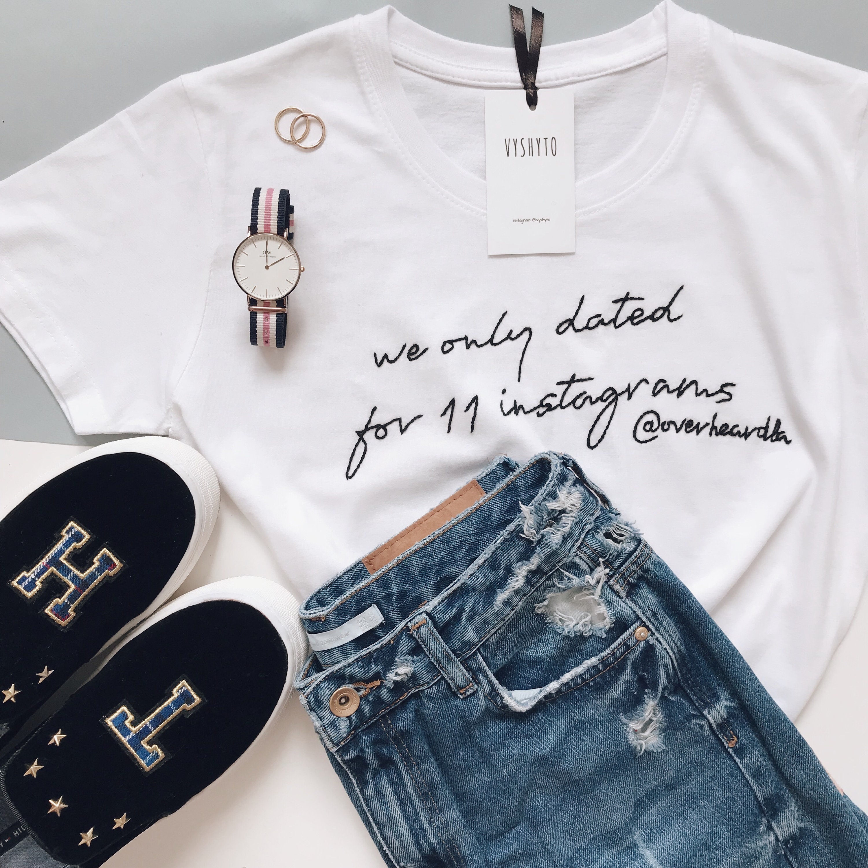 Custom Shirt Hand Embroidered Personalized Tee Custom | Etsy