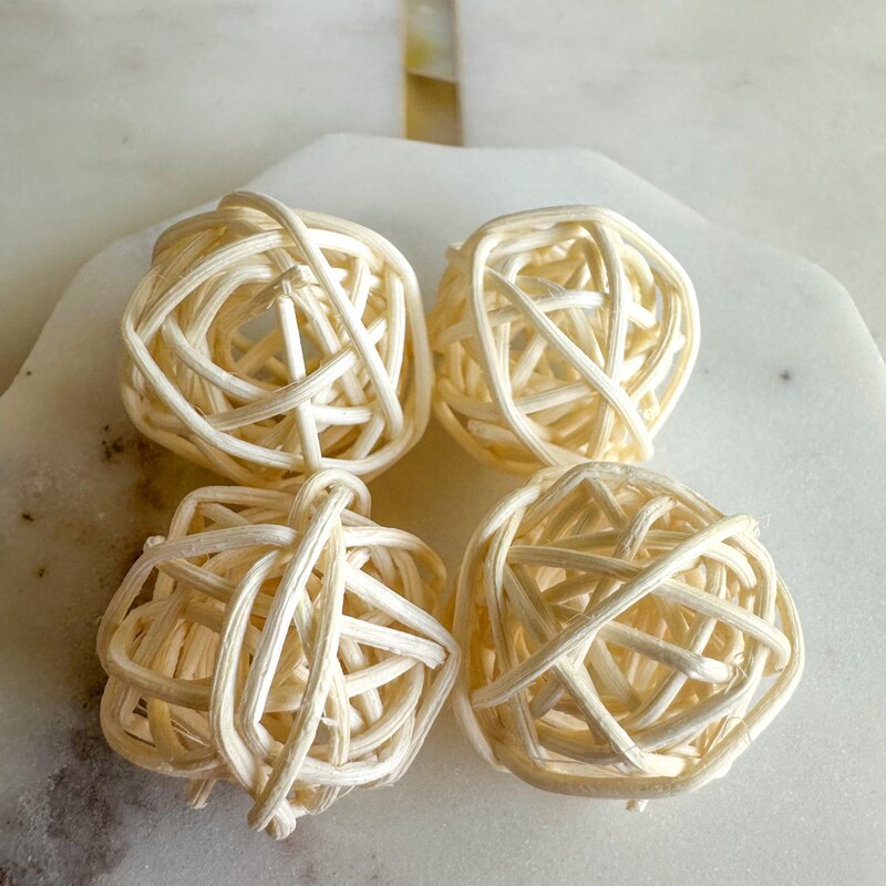 Rattan Balls - Etsy