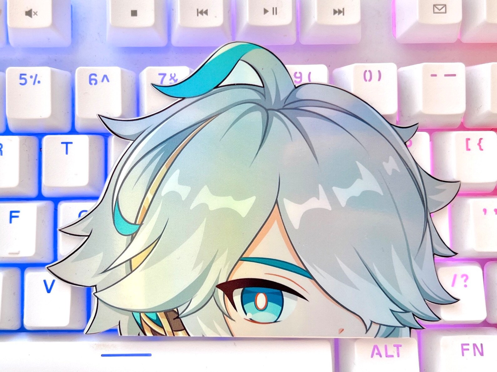Alhaitham Peeker Holographic Sticker Genshin Stickers - Etsy Canada
