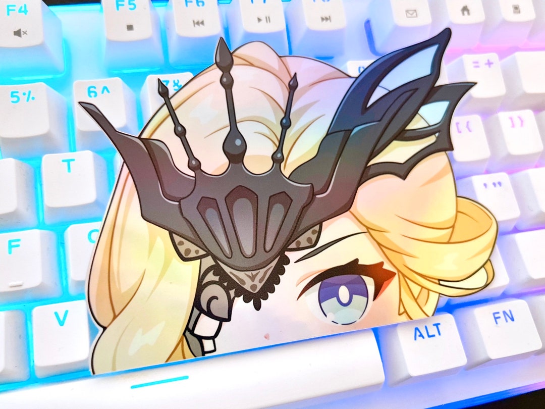 La Signora Peeker | Fatui Harbingers Stickers | Genshin Stickers ...