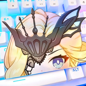 La Signora Peeker | Fatui Harbingers Stickers | Genshin Stickers ...