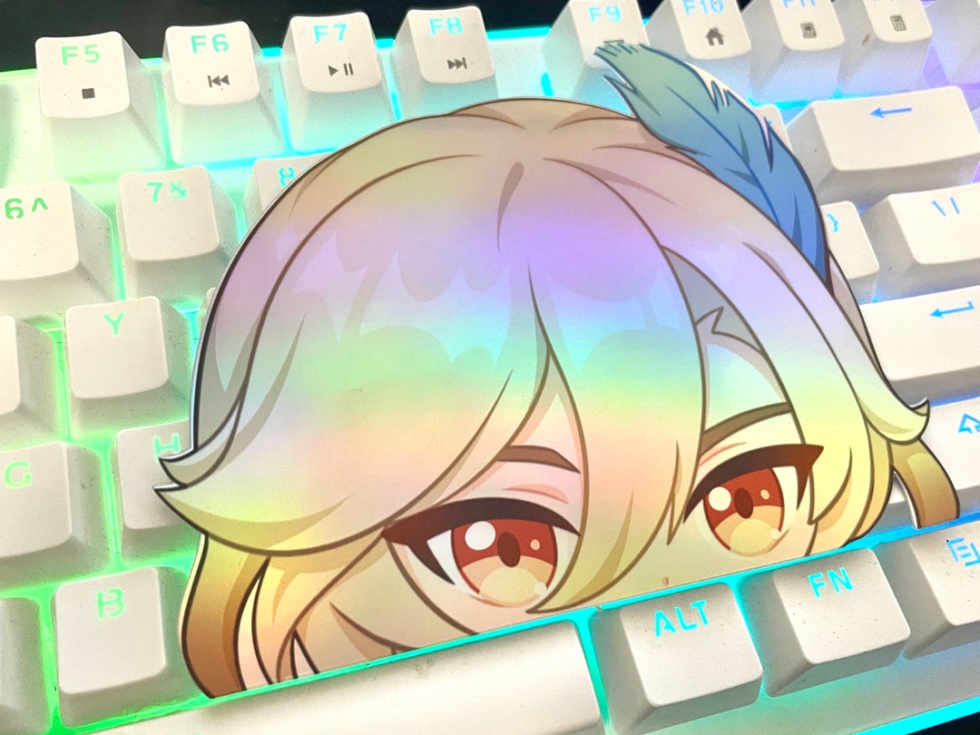 Kaveh Peeker Holographic Sticker | Genshin Stickers Genshin Impact ...