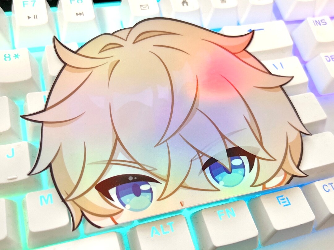 Gepard Peeker Holographic Sticker | Honkai Star Rail Sticker | Gepard ...