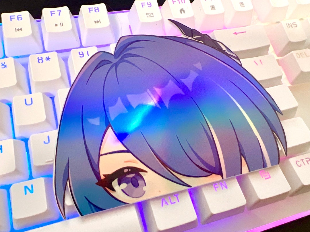 Acheron Peeker Holographic Sticker | Honkai Star Rail Sticker | Acheron ...