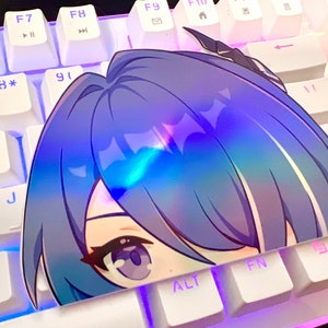 Acheron Peeker Holographic Sticker | Honkai Star Rail Sticker | Acheron ...