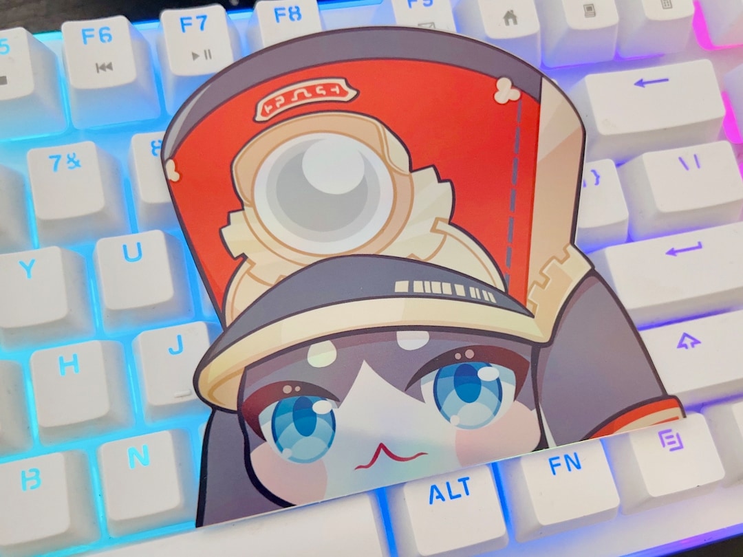 Pom Pom Peeker Holographic Sticker | Honkai Star Rail Sticker | Pom-pom ...