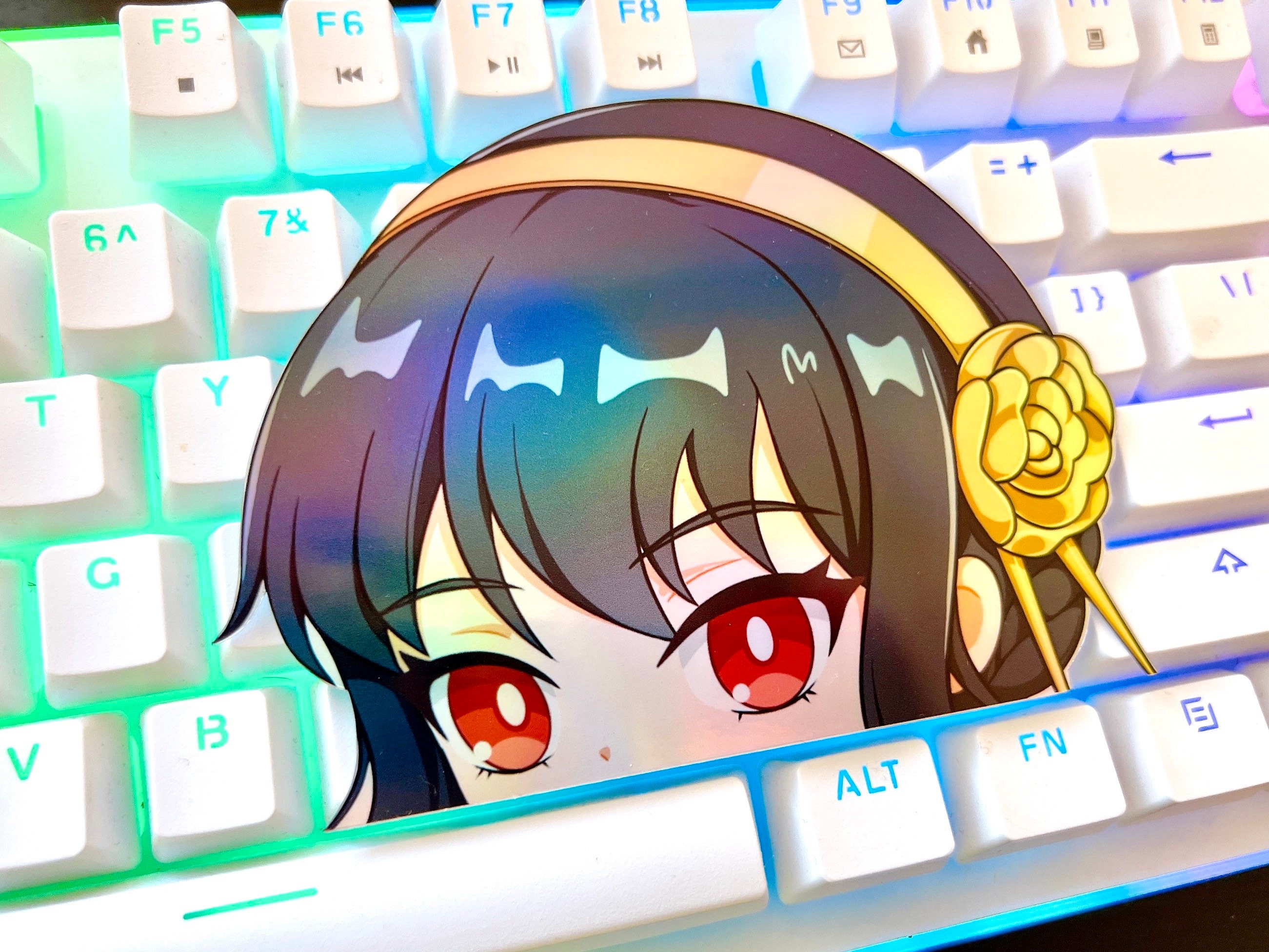 Loid Peeker Holographic Sticker | Anya Yor Loid Stickers Peekers ...