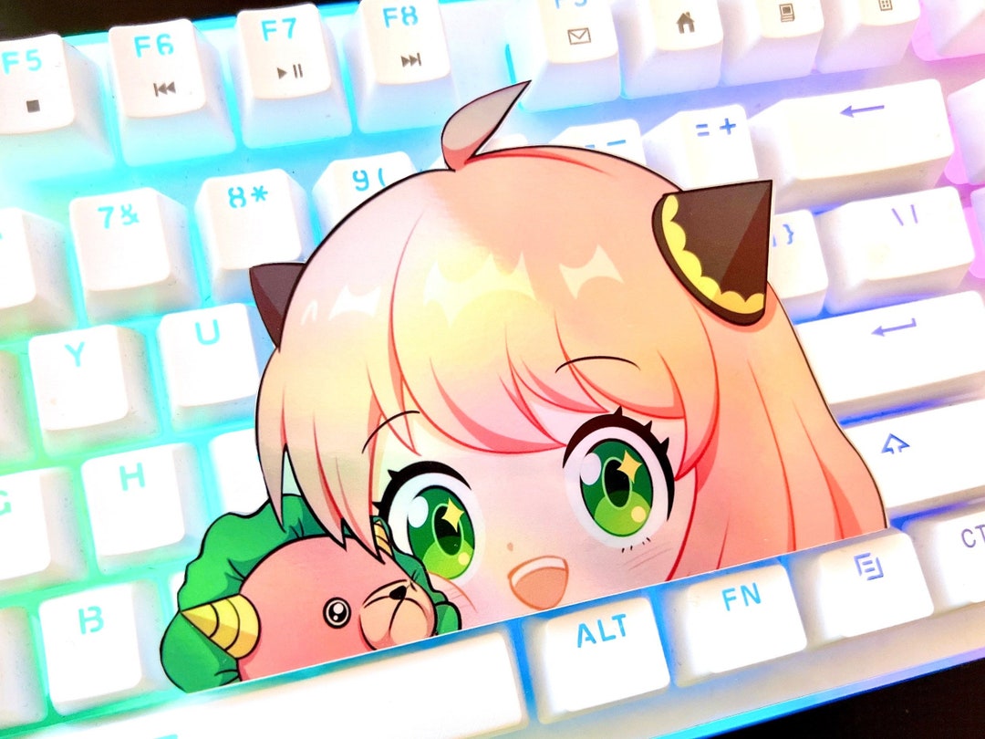 Anya Peeker Holographic Sticker | Anya Loid Yor Stickers Peekers ...