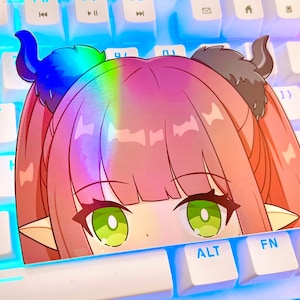 Marin Peeker Holographic Stickers Rizu Stickers Marin Car Decal - Etsy