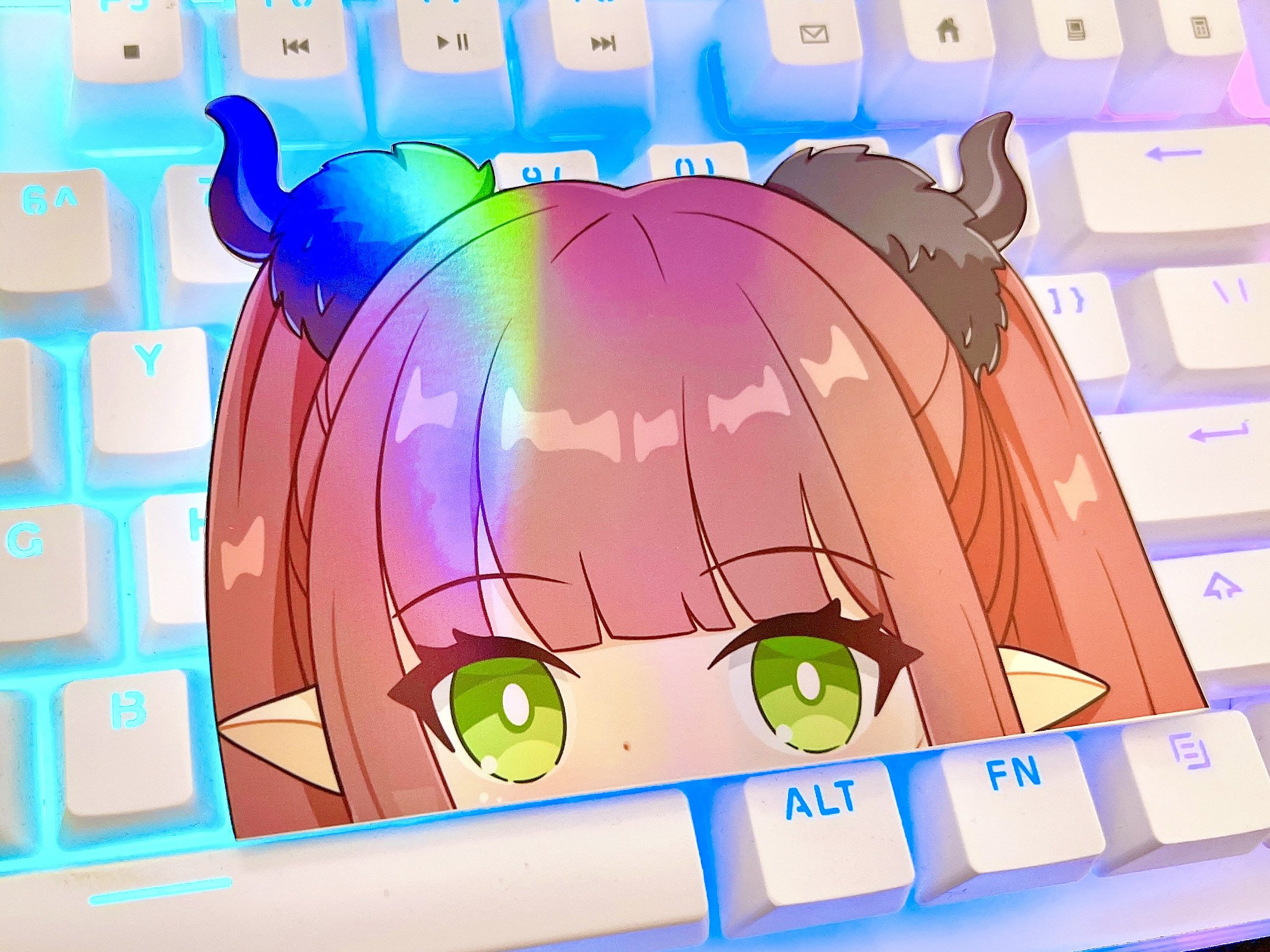 Marin Peeker Holographic Stickers Rizu Stickers Marin Car - Etsy