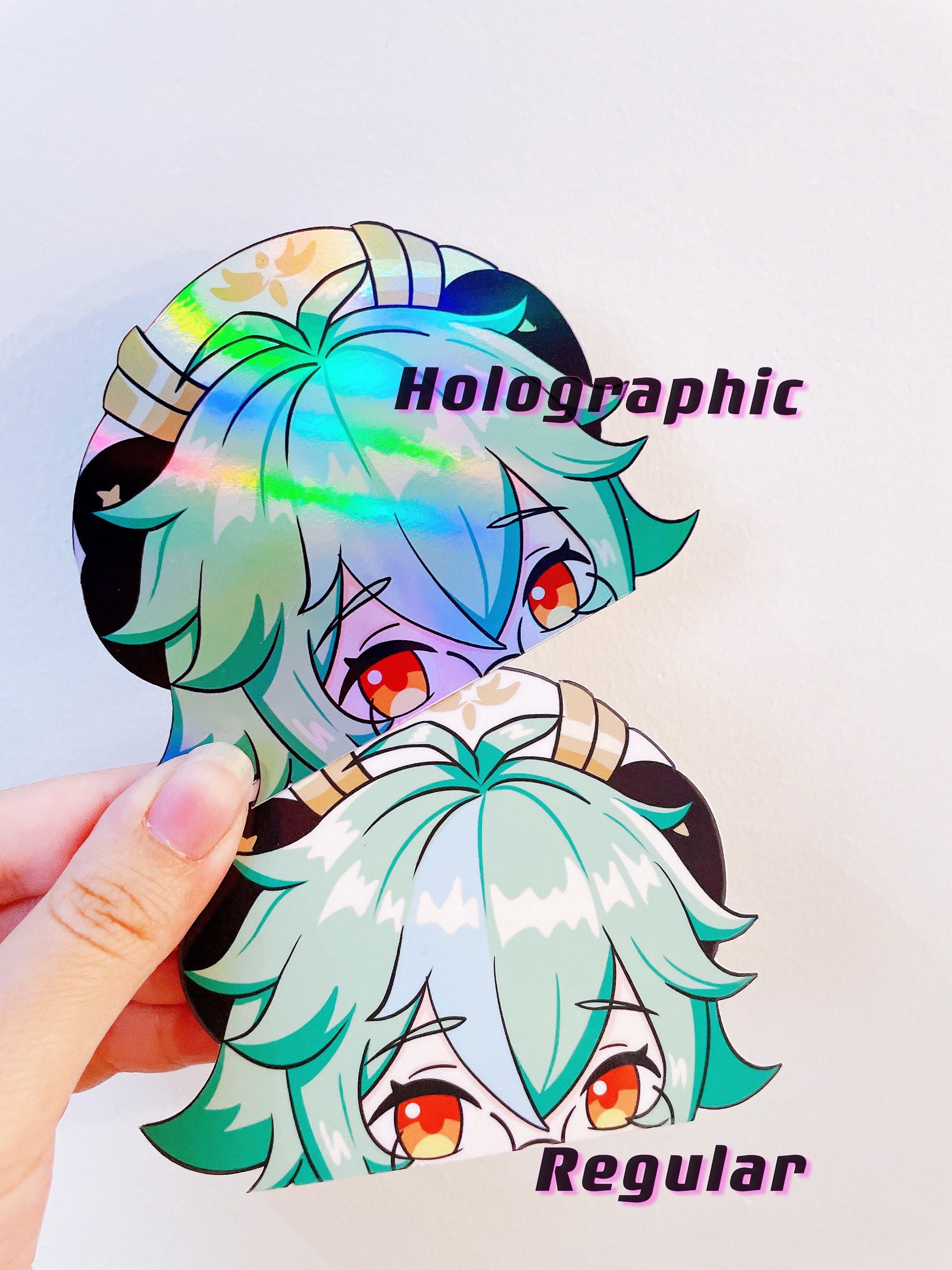 Sucrose Peeker Holographic Sticker Genshin Impact Sticker - Etsy