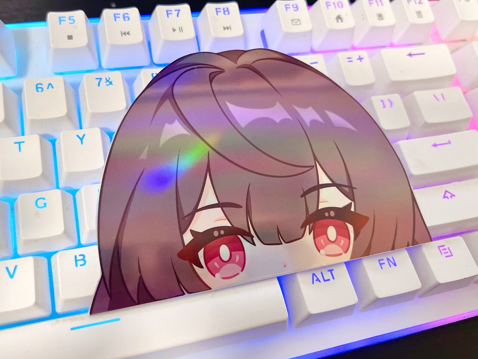 Sparkle Peeker Holographic Sticker | Honkai Star Rail Sticker | Sparkle ...