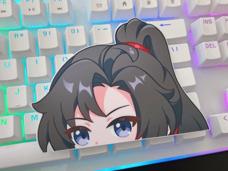 Wei Wuxian Peeker Stickers | MDZS Stickers | Wei Wuxian Lan Wangji ...