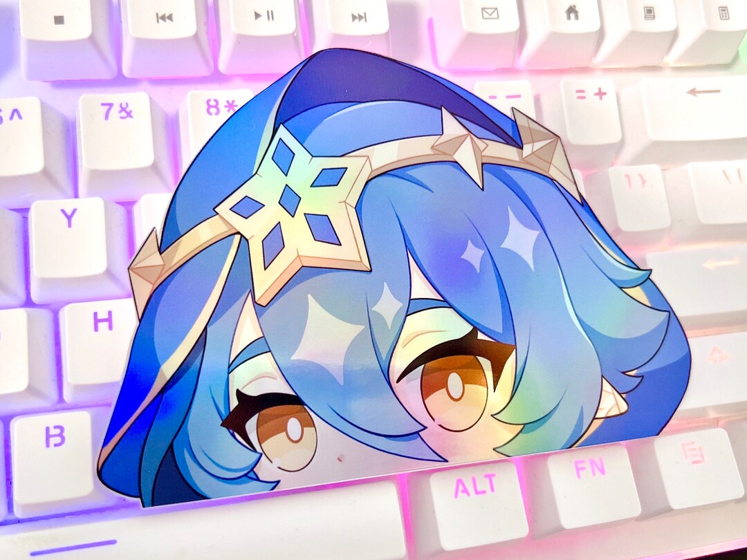 Layla Peeker Holographic Sticker | Genshin Stickers Genshin Impact ...