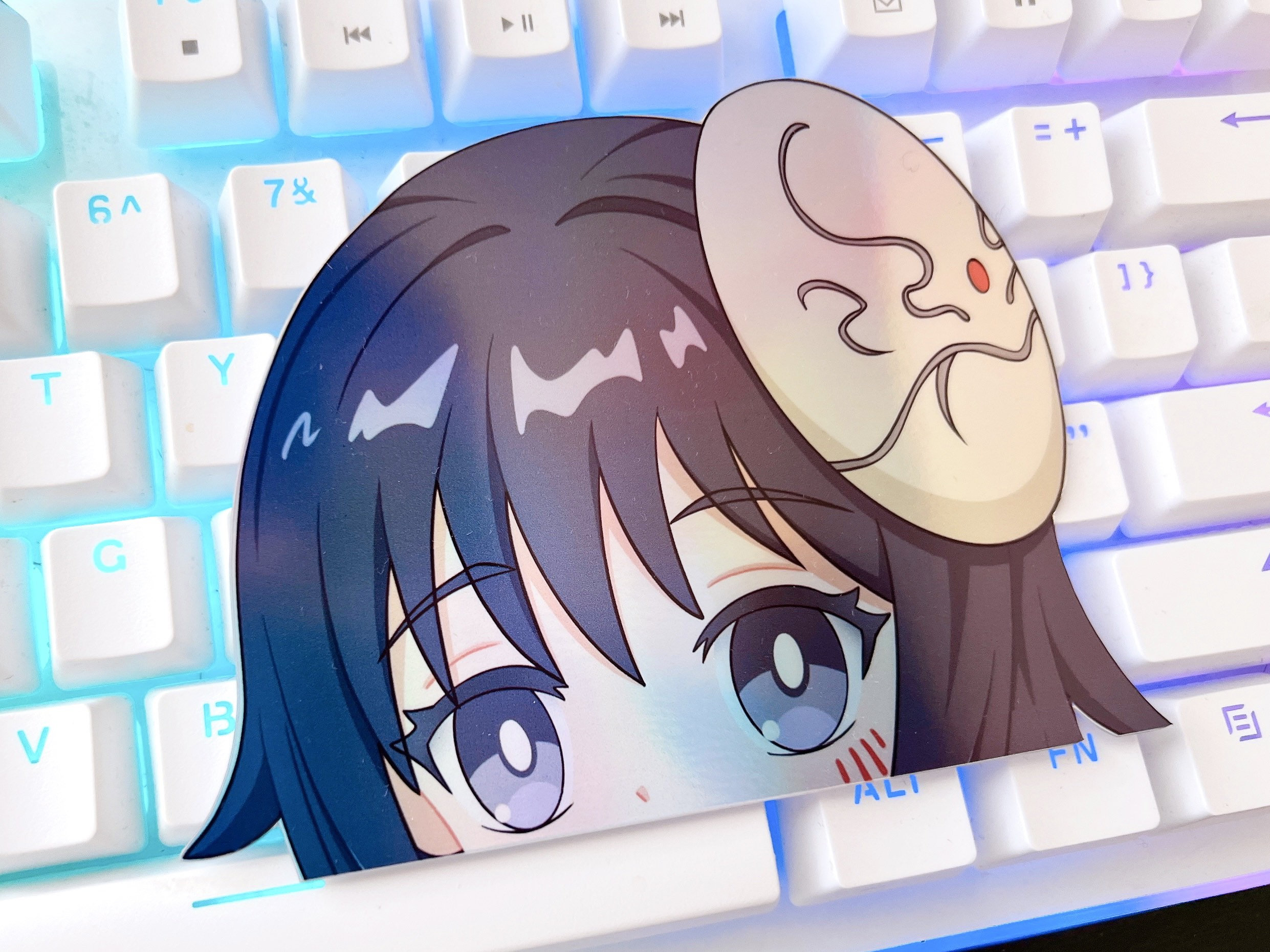 Rimuru Peeker Holographic Sticker Anime Stickers Car Decal - Etsy Canada