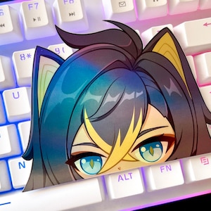 Dehya Peeker Holographic Sticker | Genshin Stickers Genshin Impact ...