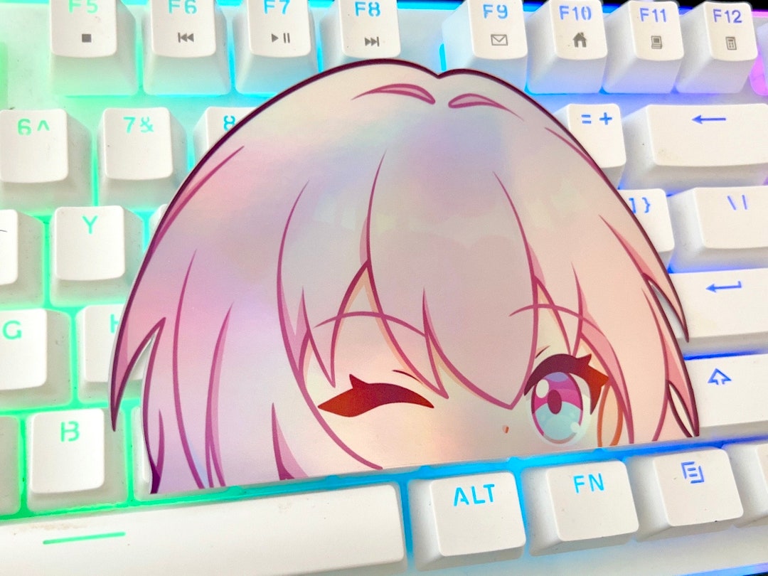 March 7th Peeker Holographic Sticker | March 7th Stickers Peekers ...