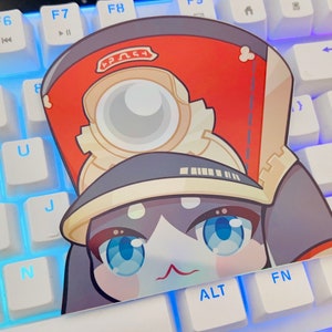 Honkai Jade Peeker Holographic Sticker | Honkai Star Rail Sticker ...